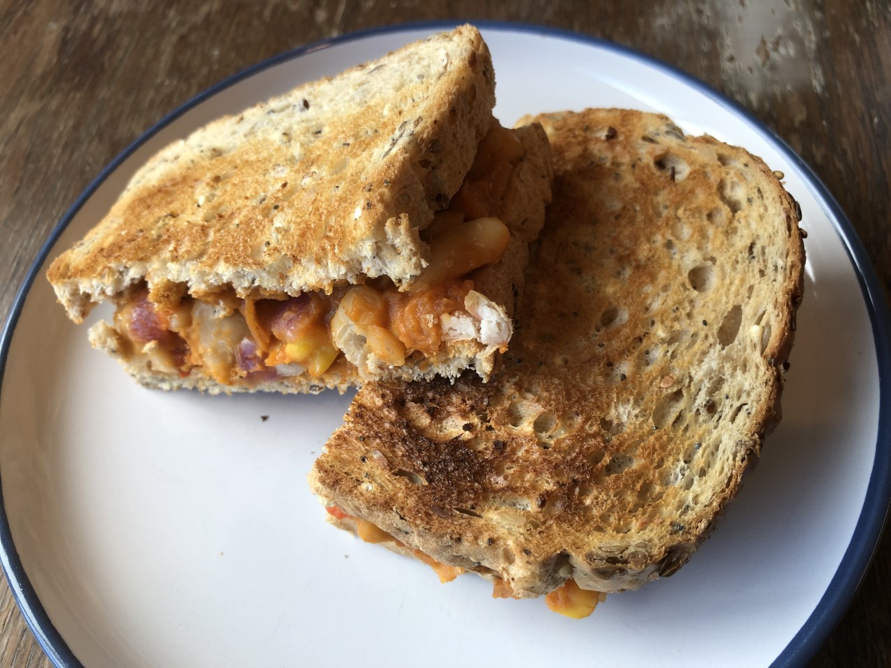 The Ultimate Spicy Bean, Vegan Toasty – Pesky Recipes