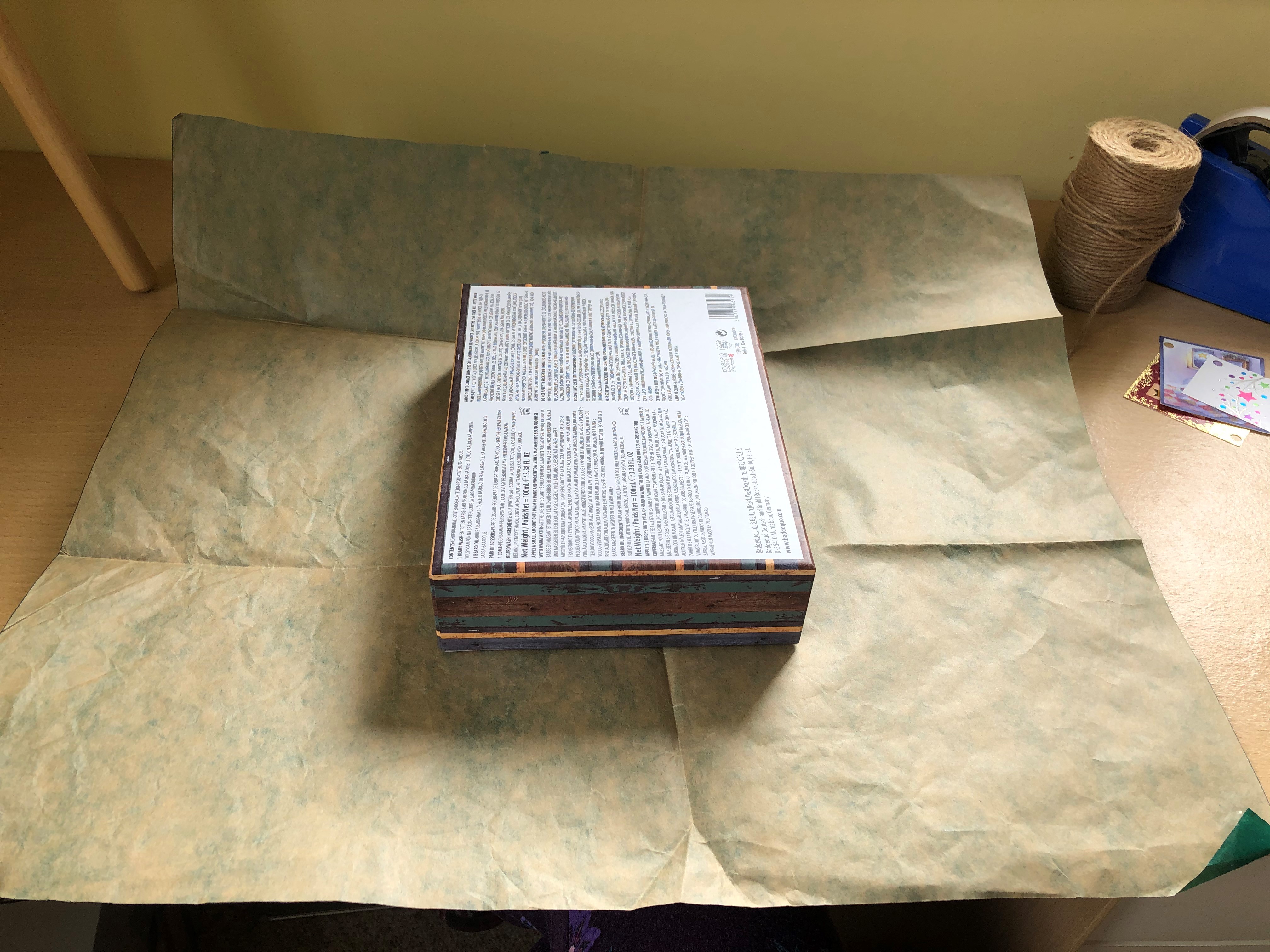 Green Wrapping – Paper and String – Pesky Recipes